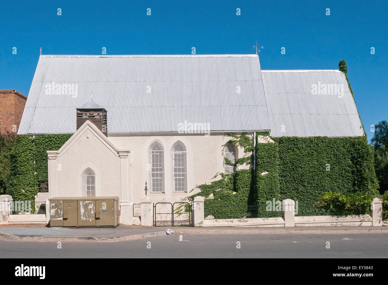 Construction of the Anglican Christ Church in Colesberg, South Africa ...