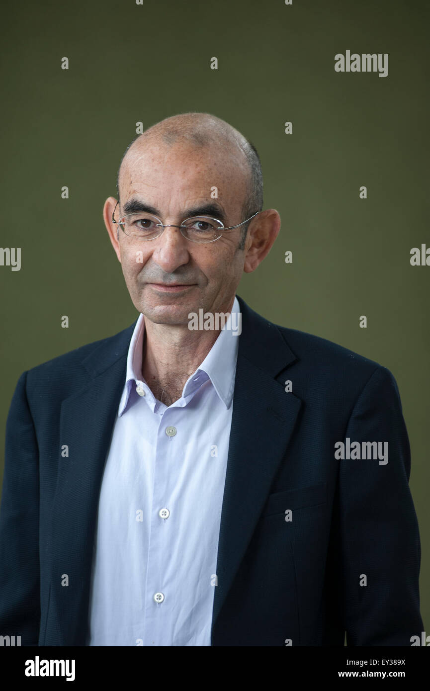 Palestinian writer and lawyer Raja Shehadeh appearing at the Edinburgh ...