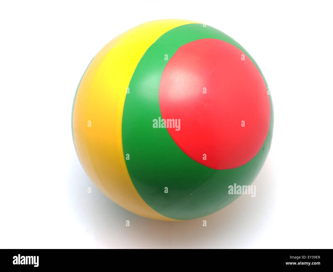 Children's ball on a white background Stock Photo - Alamy