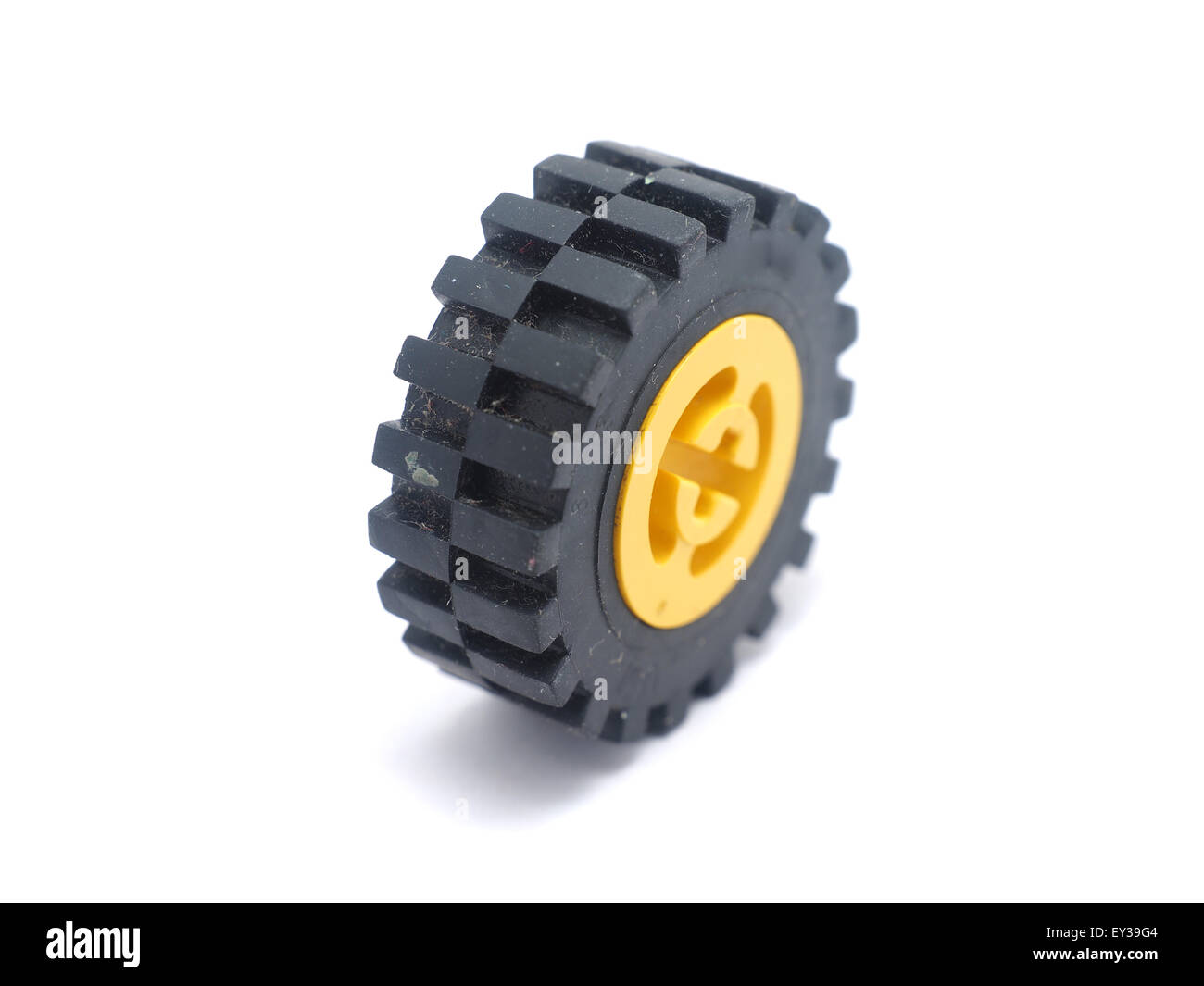 toy wheel on a white background Stock Photo - Alamy