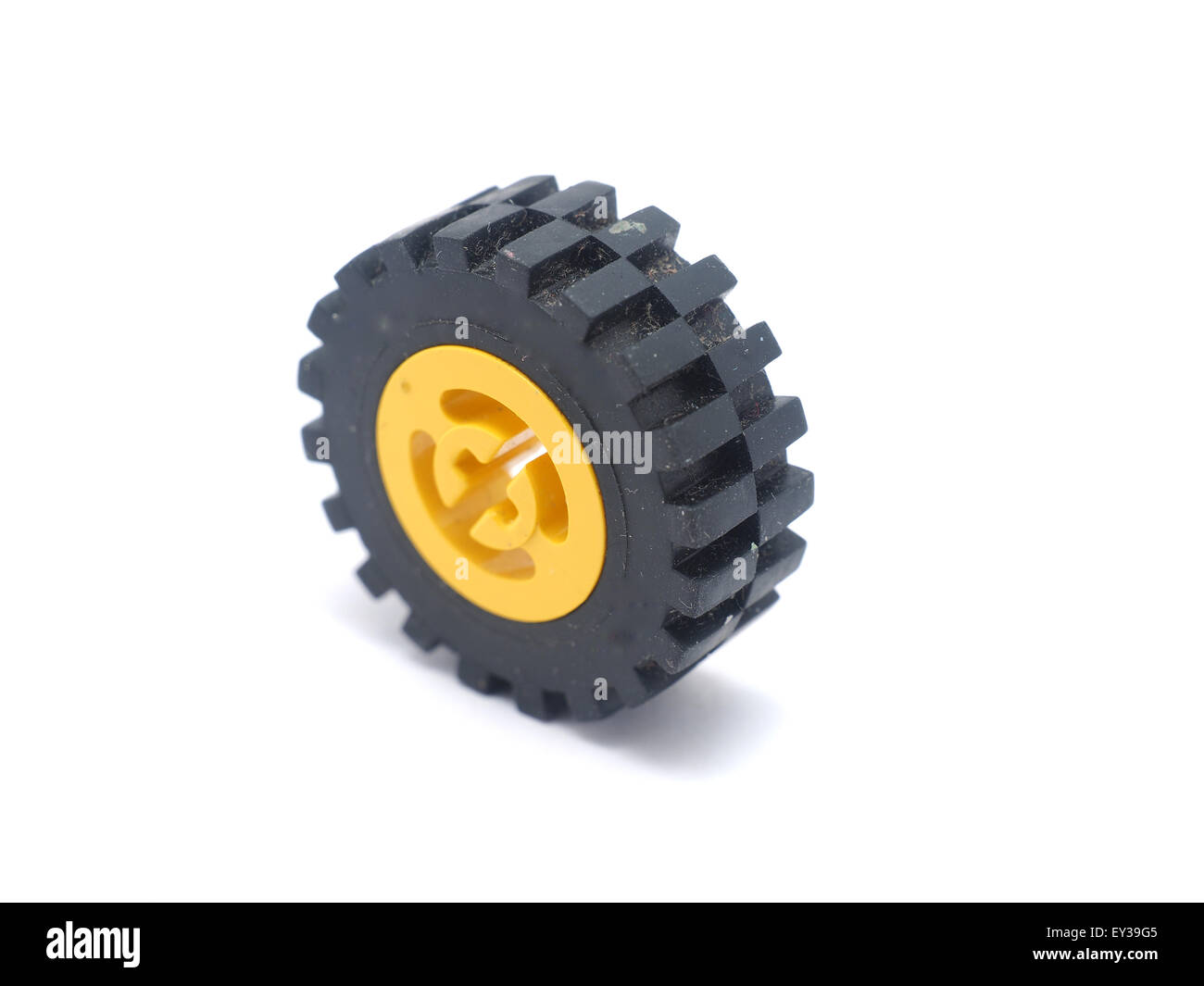 toy wheel on a white background Stock Photo - Alamy