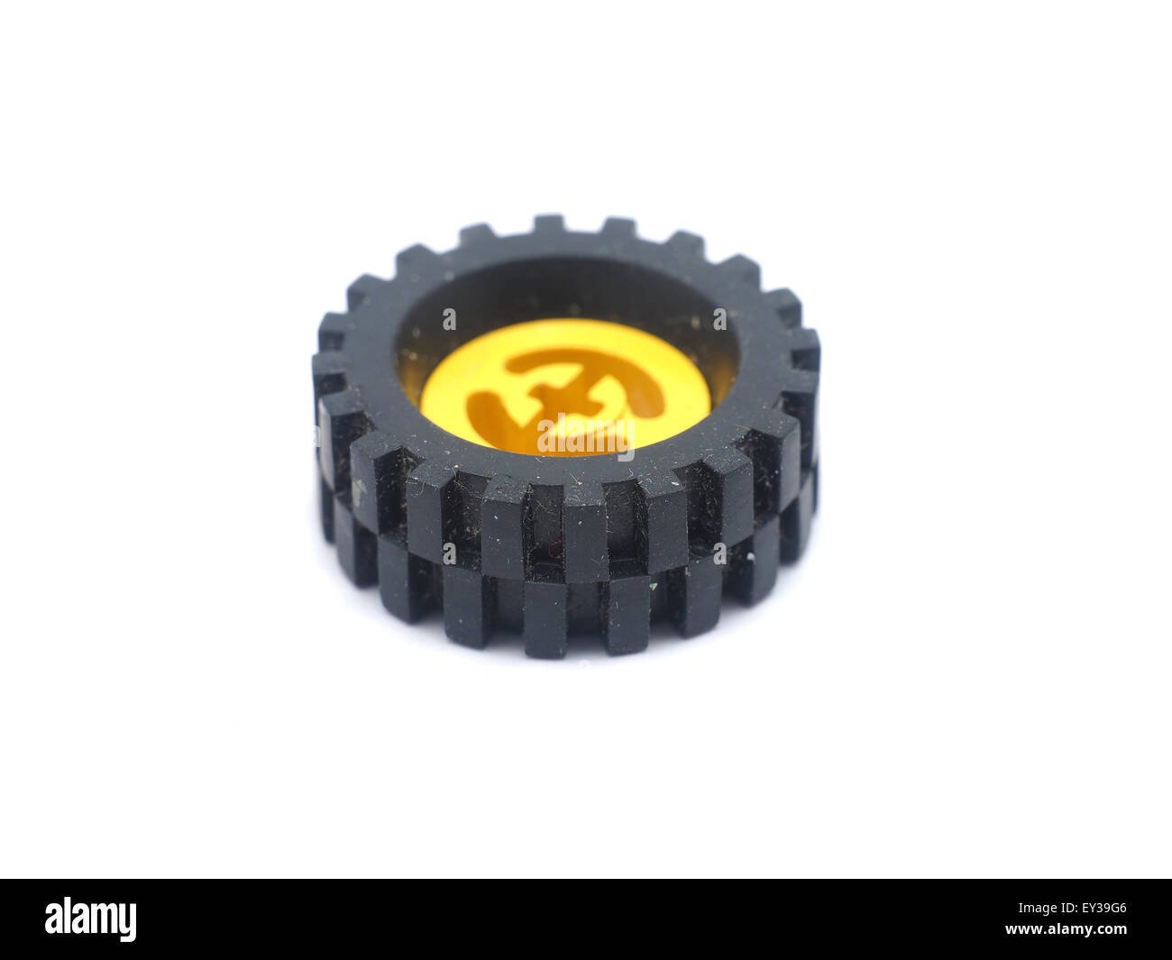 toy wheel on a white background Stock Photo - Alamy