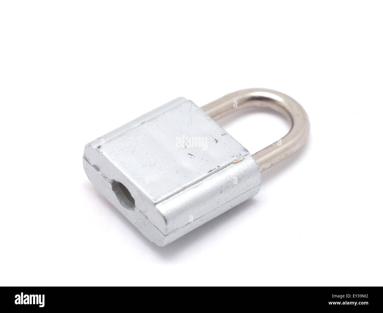 lock on a white background Stock Photo - Alamy