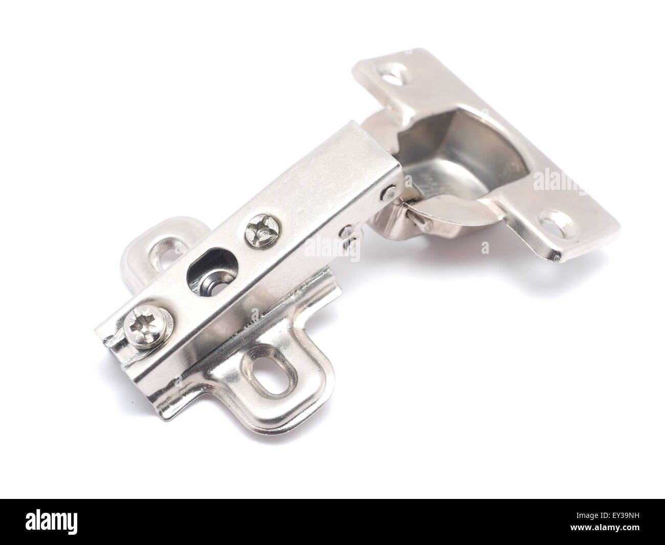 hinges on a white background Stock Photo - Alamy