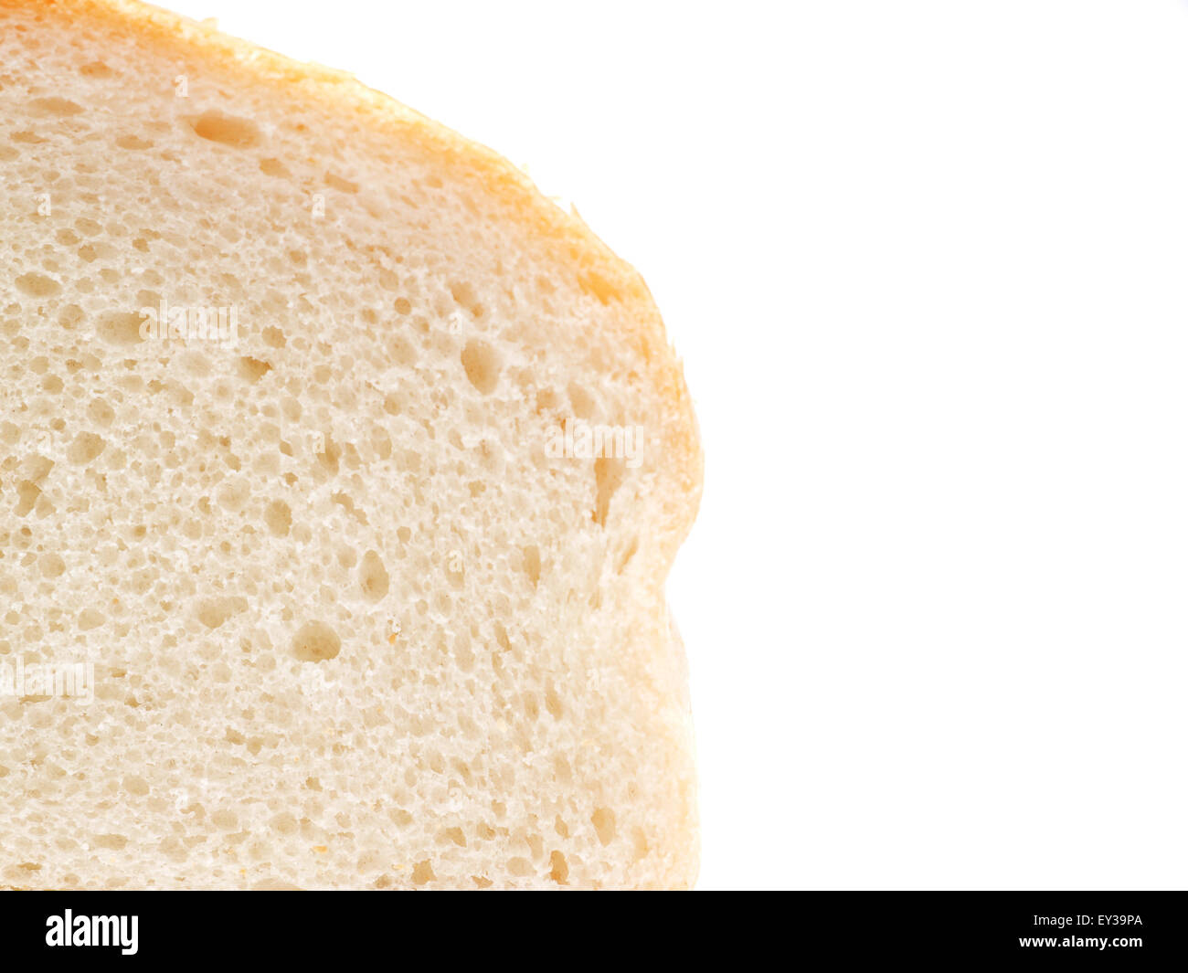 bread on a white background Stock Photo - Alamy