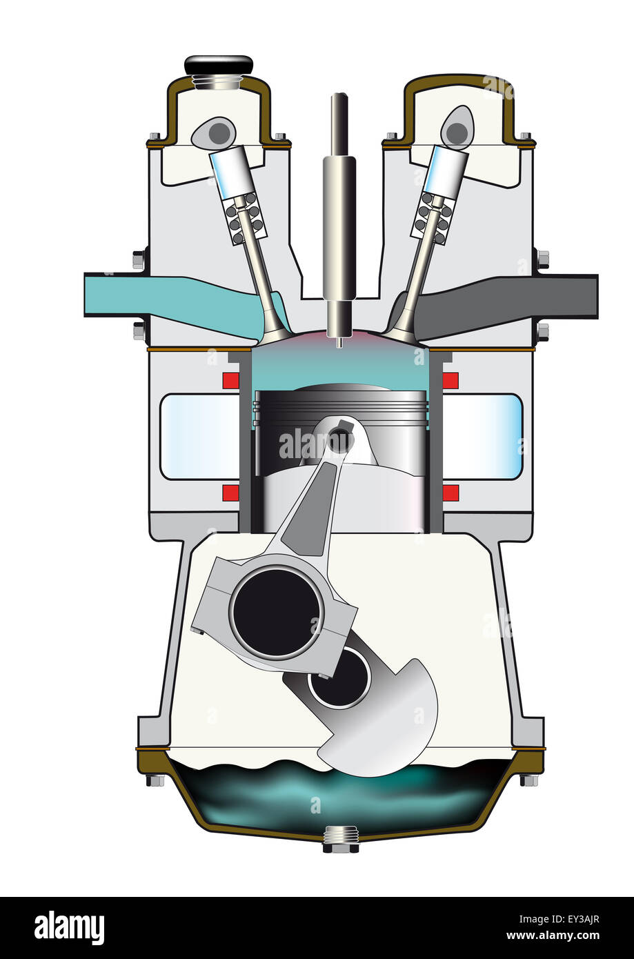 Compression stroke hi-res stock photography and images - Alamy