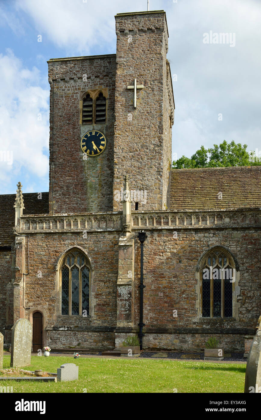 St. Mary the Virgin Church, Magor, Monmouthshire, Wales Stock Photo - Alamy