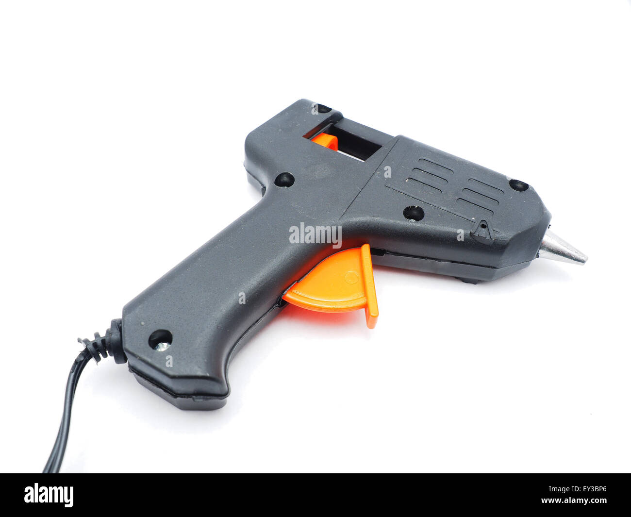 glue gun on a white background Stock Photo - Alamy