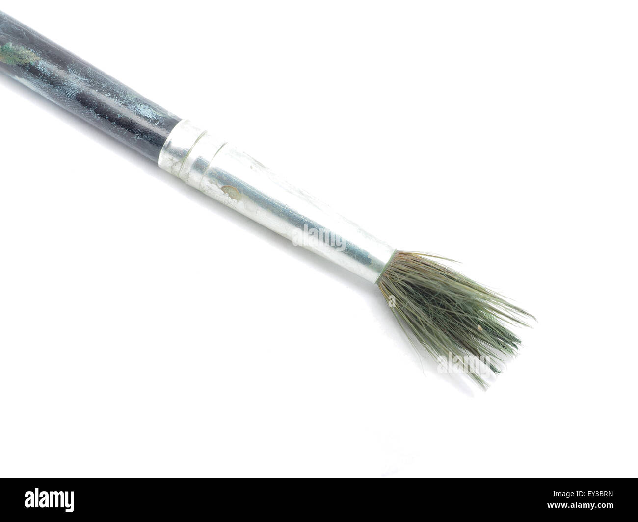 brush on a white background Stock Photo - Alamy