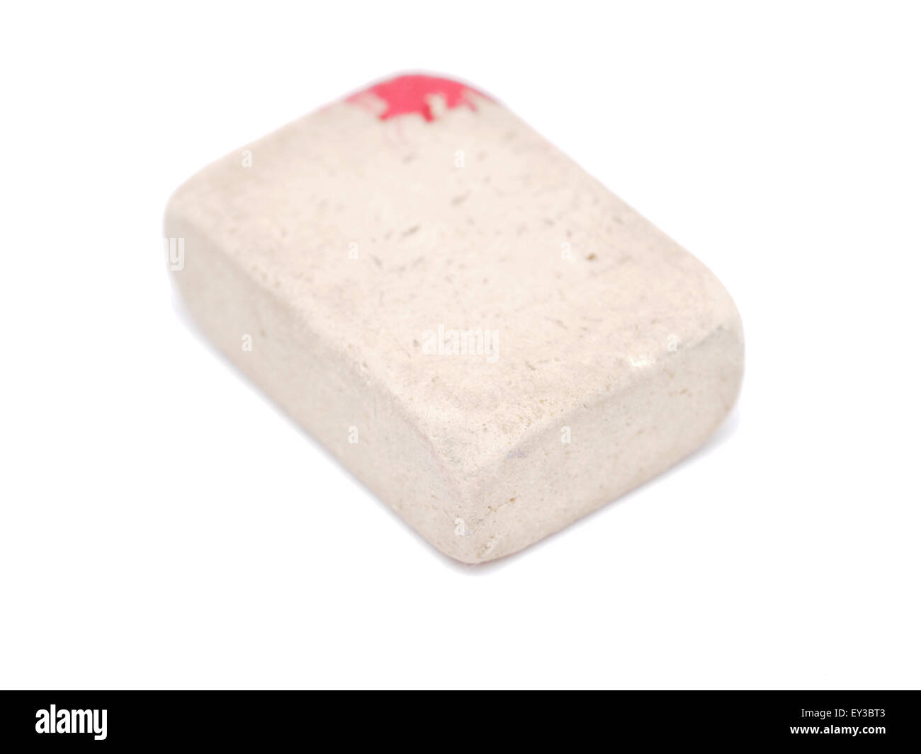 eraser on a white background Stock Photo - Alamy