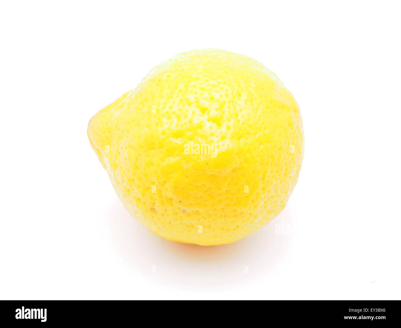 lemon on a white background Stock Photo - Alamy