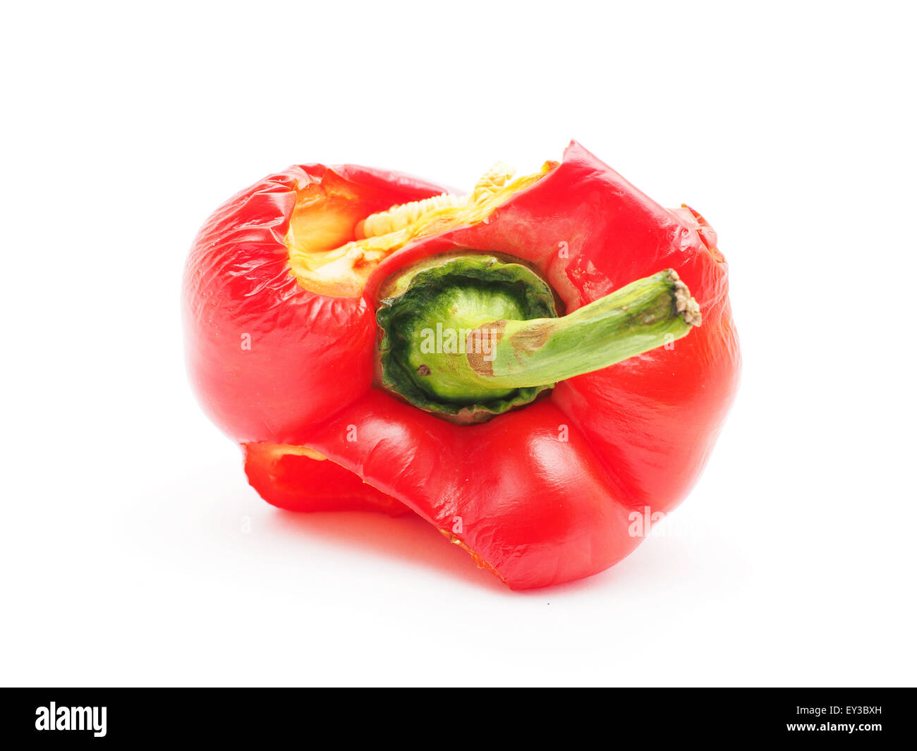 pepper on a white background Stock Photo - Alamy