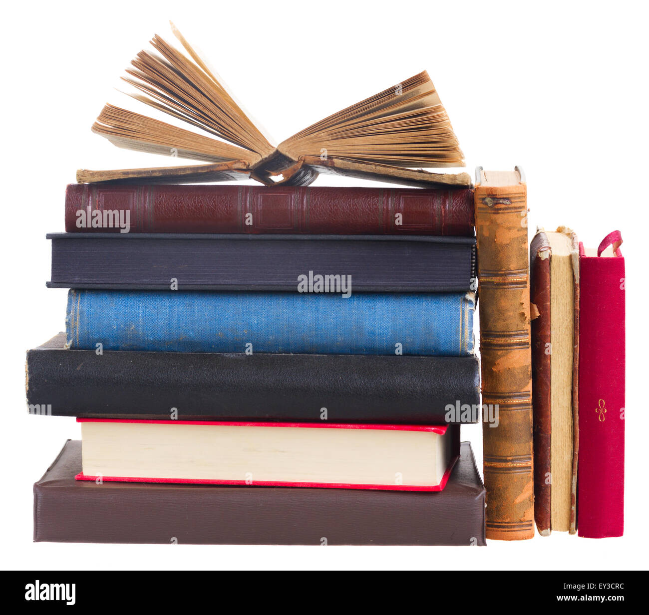 Pile of books Stock Photo - Alamy