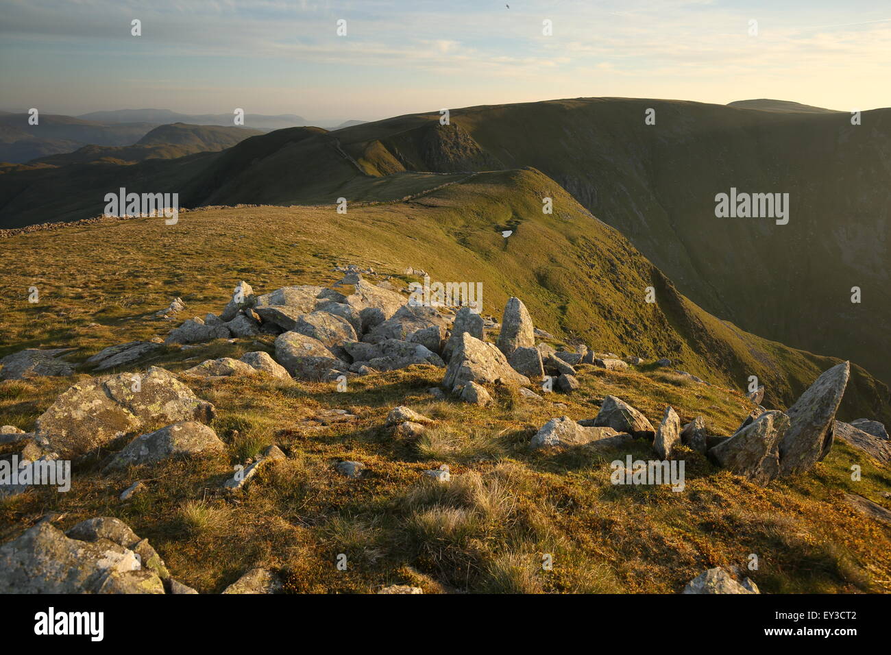 First light High Street Fell. Sunrise High Street Fell lake district ...