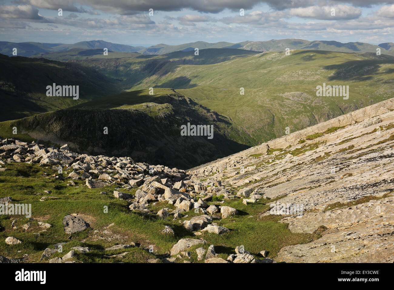 Bowfell great slab hi-res stock photography and images - Alamy