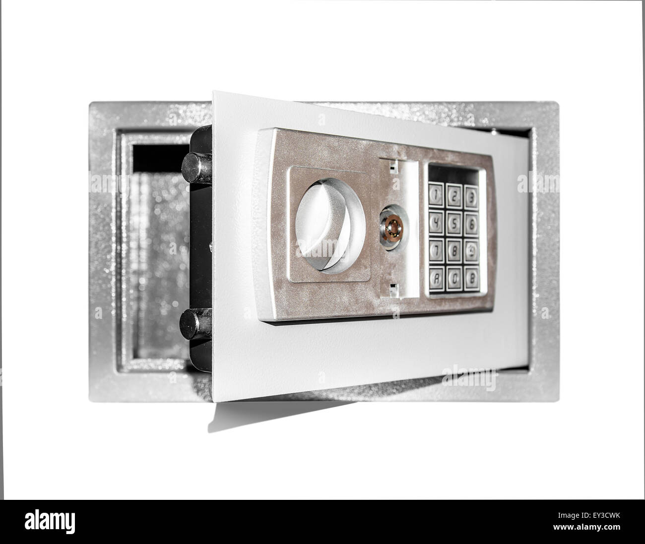 safe isolated on white Stock Photo - Alamy