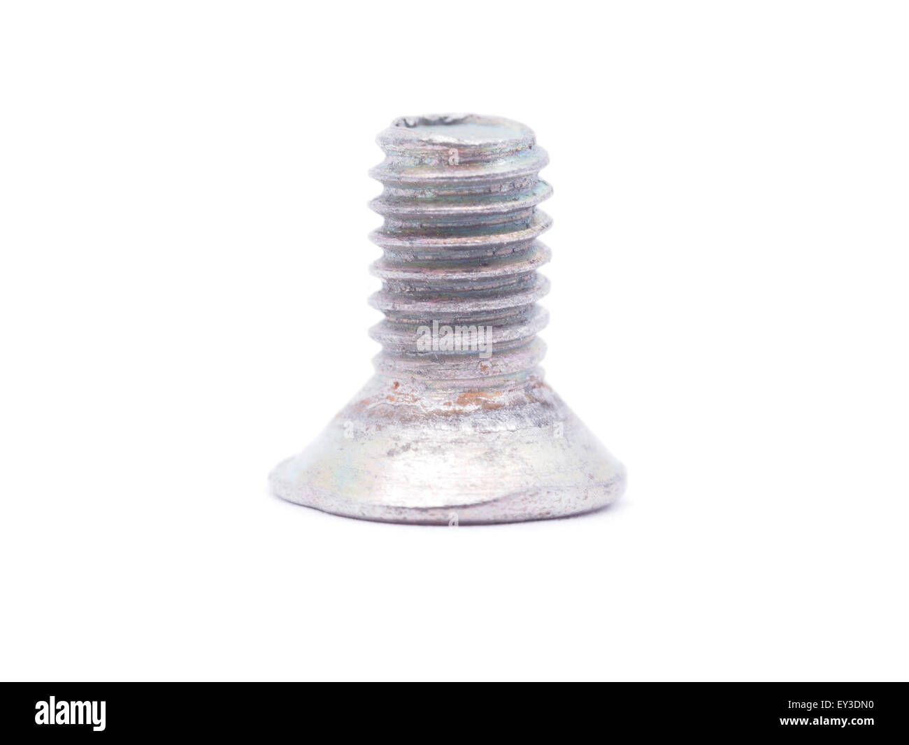 screw on white background Stock Photo - Alamy