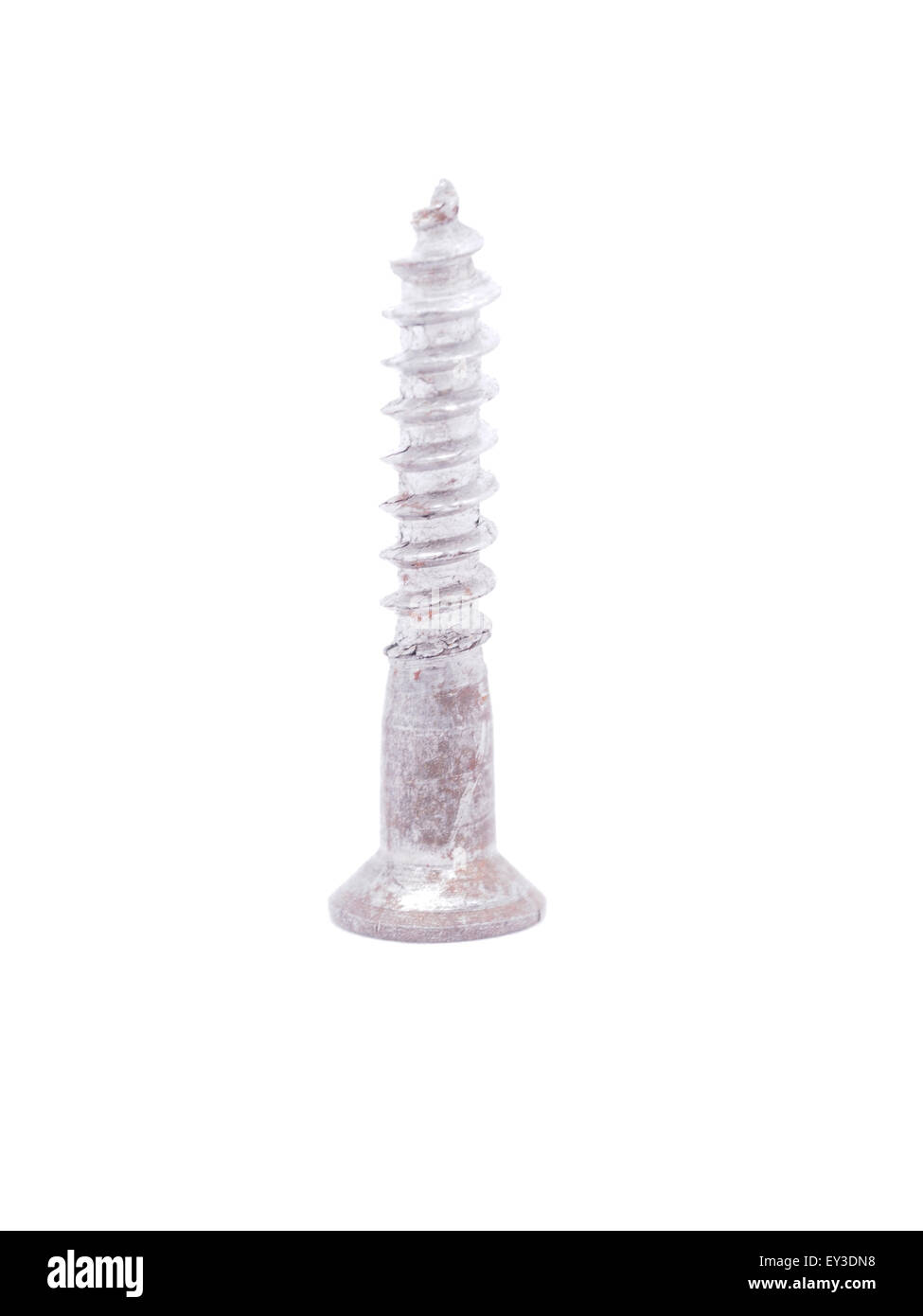screw on white background Stock Photo - Alamy