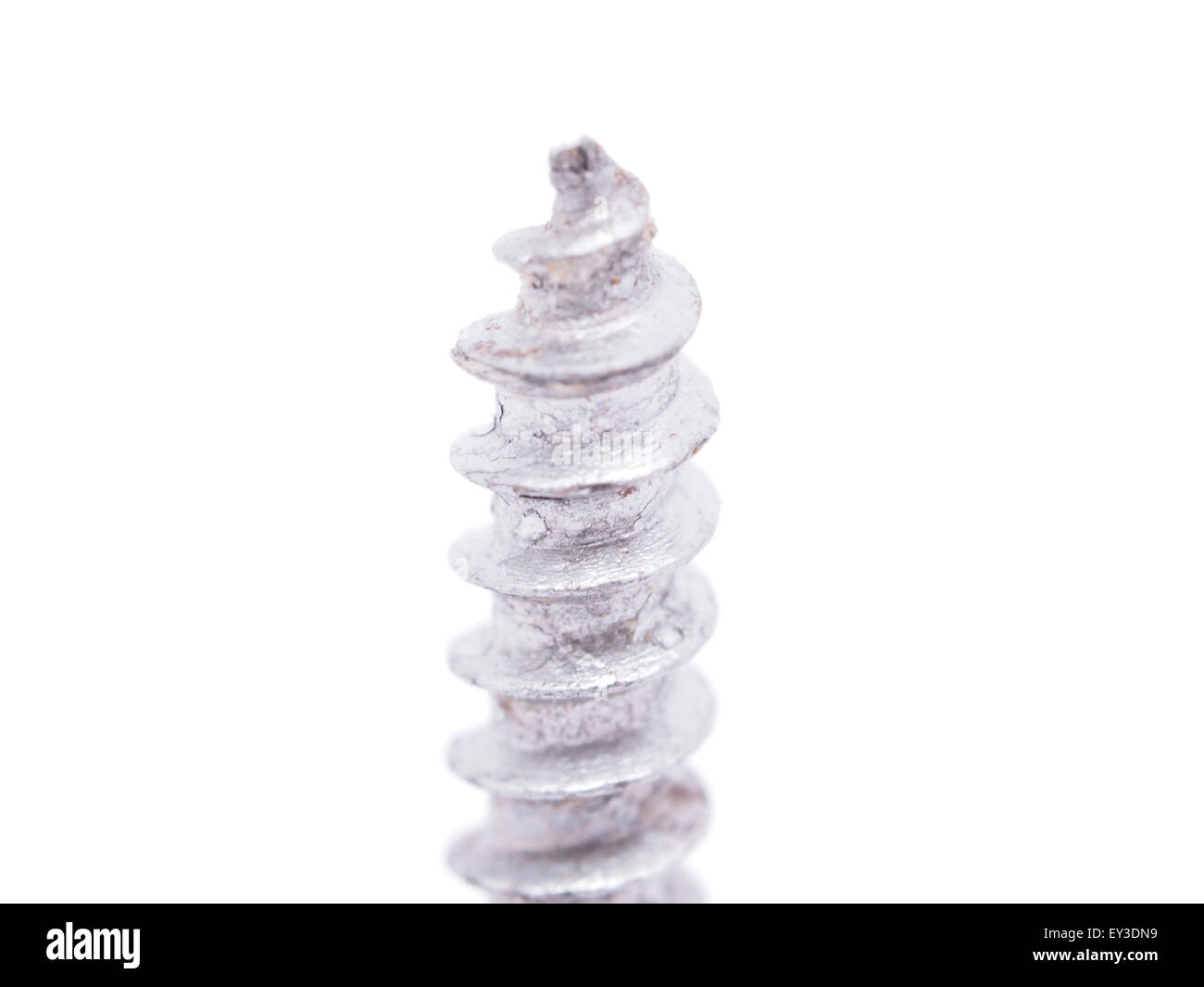 screw on white background Stock Photo - Alamy
