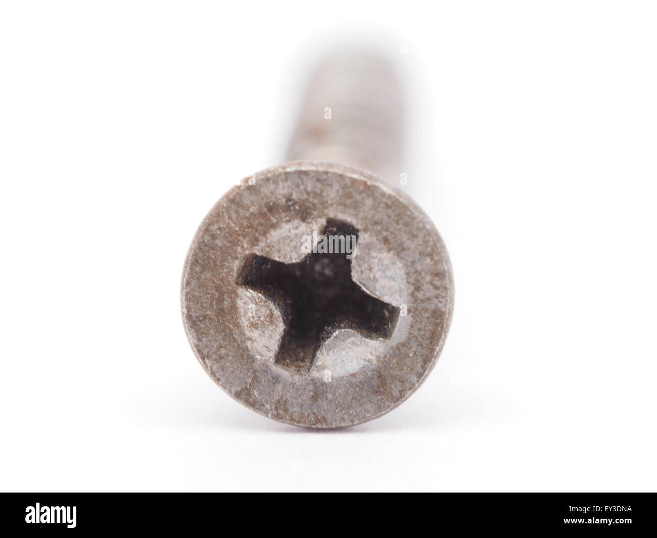 screw on white background Stock Photo - Alamy