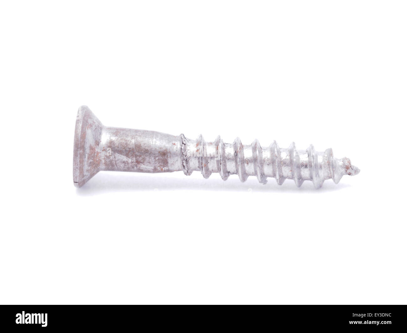 screw on white background Stock Photo - Alamy