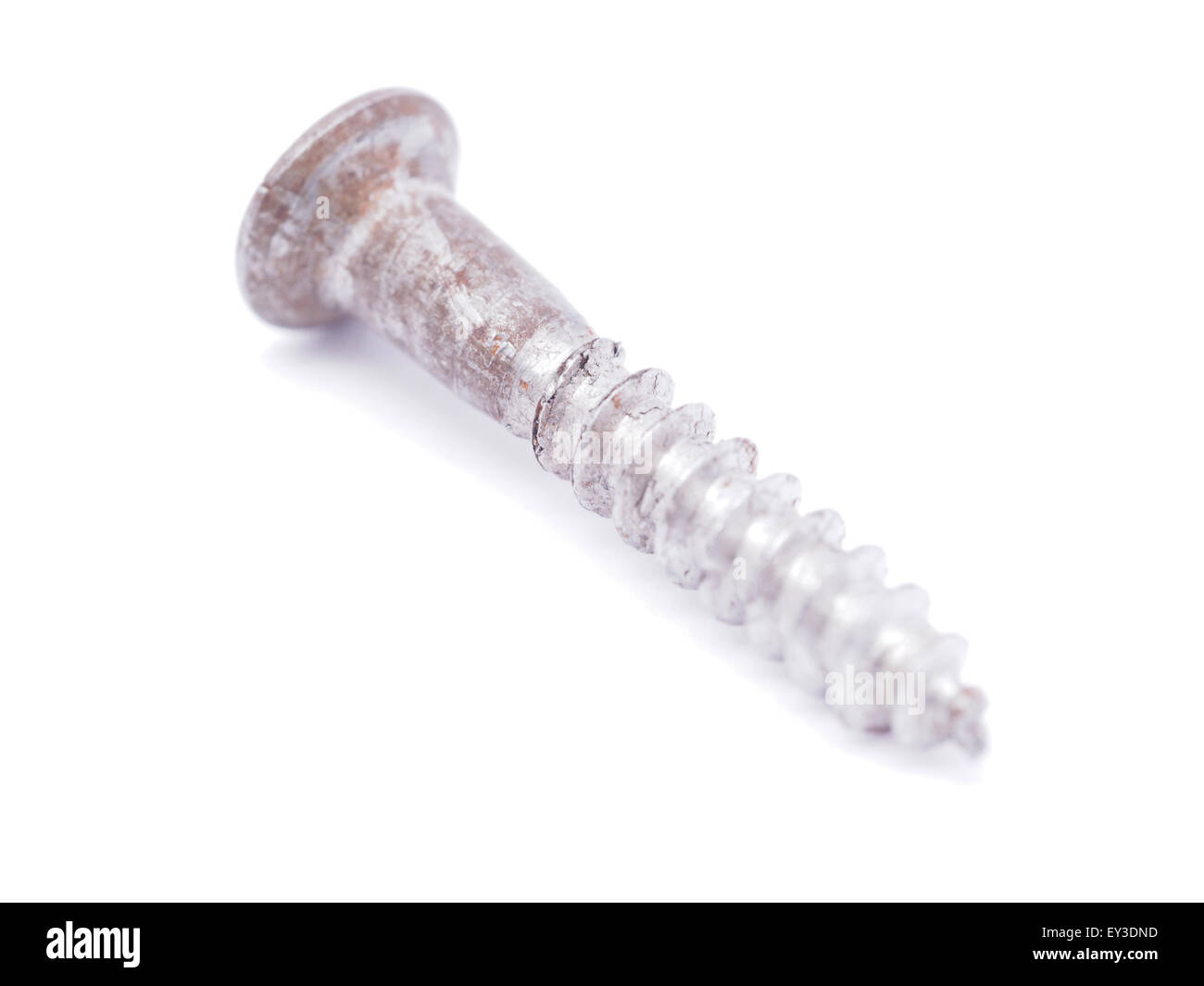 screw on white background Stock Photo - Alamy