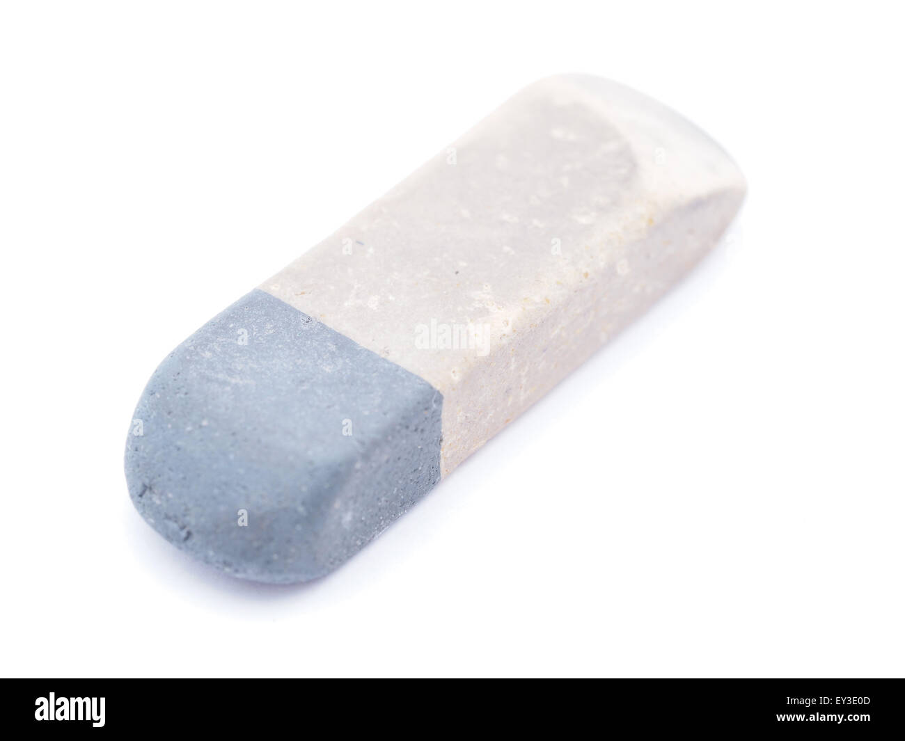 eraser on a white background Stock Photo - Alamy