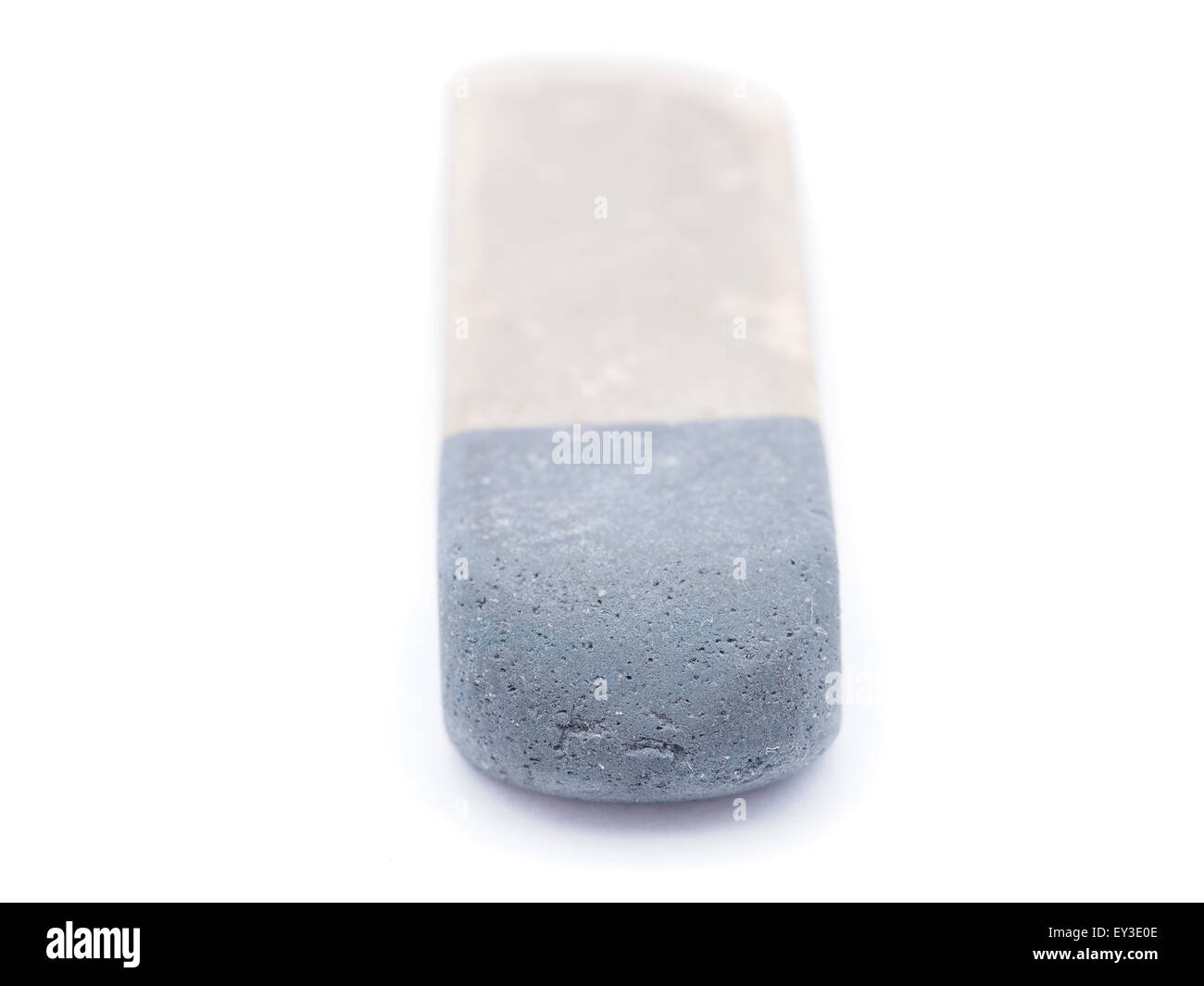 eraser on a white background Stock Photo - Alamy