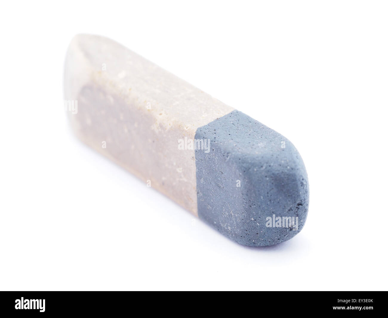 eraser on a white background Stock Photo - Alamy