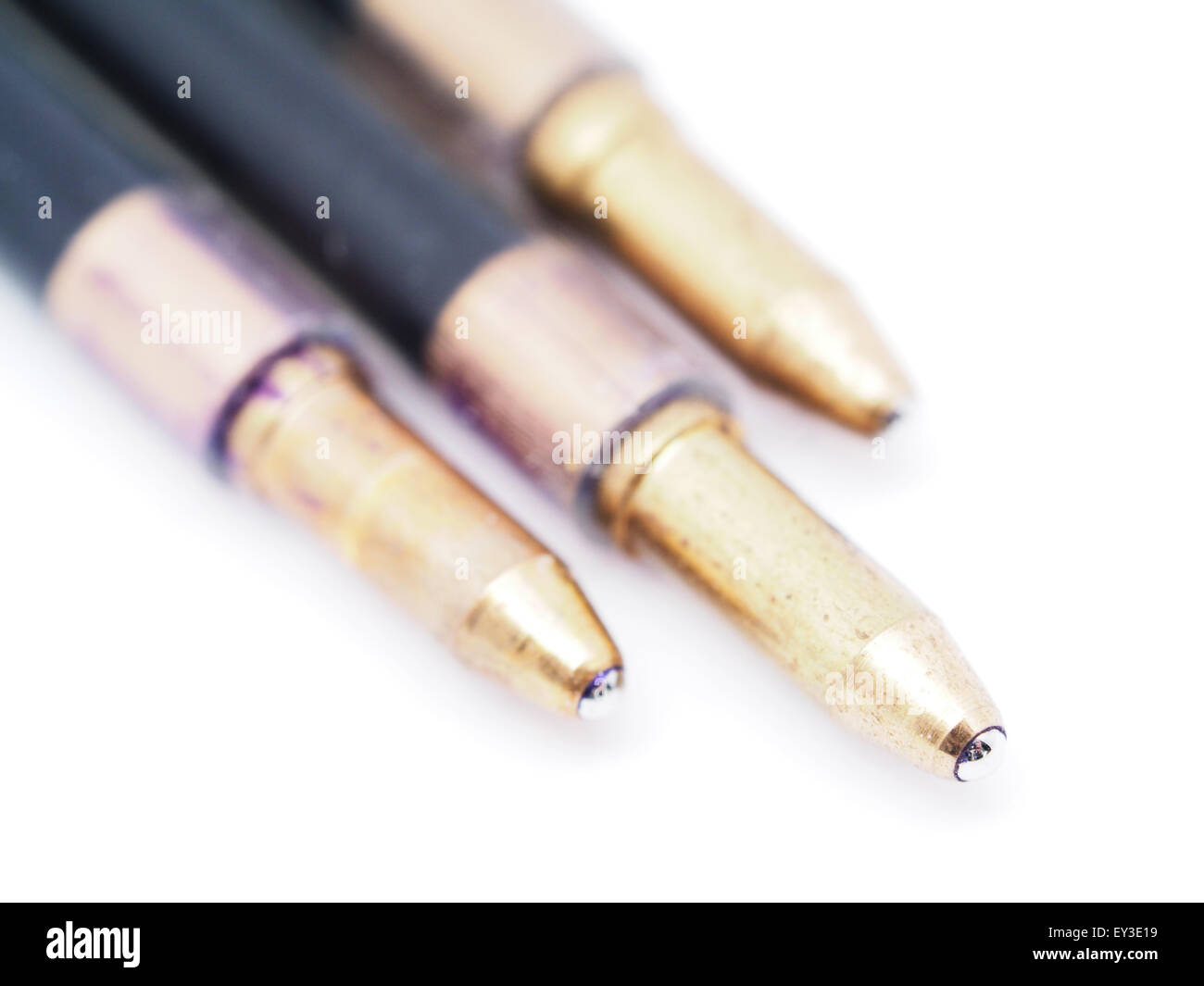 paste for a ballpoint pen on a white background Stock Photo - Alamy