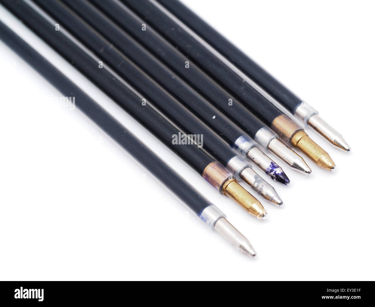 paste for a ballpoint pen on a white background Stock Photo - Alamy