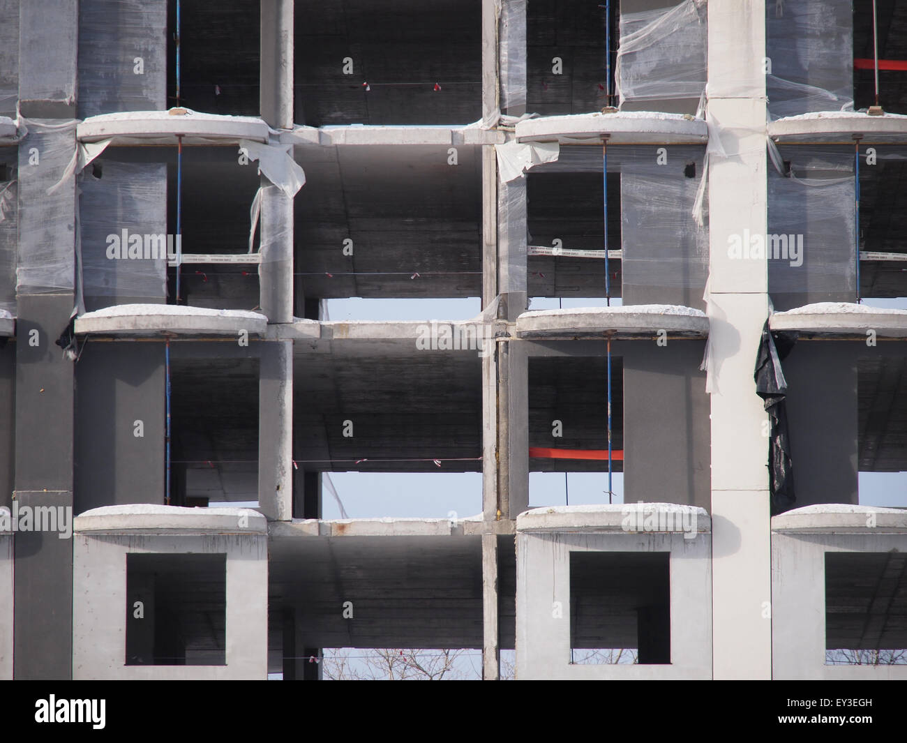 Construction process multi storey building hi-res stock photography and ...