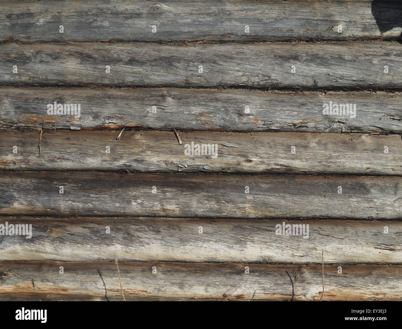 Wooden log walls. background Stock Photo - Alamy