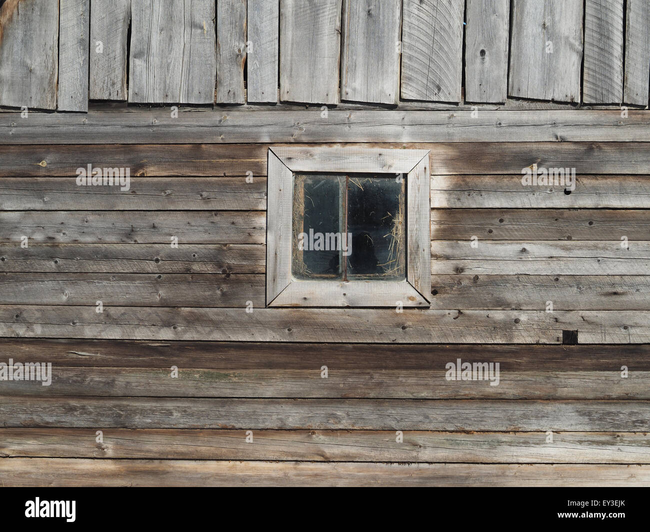 window in a wooden house Stock Photo - Alamy