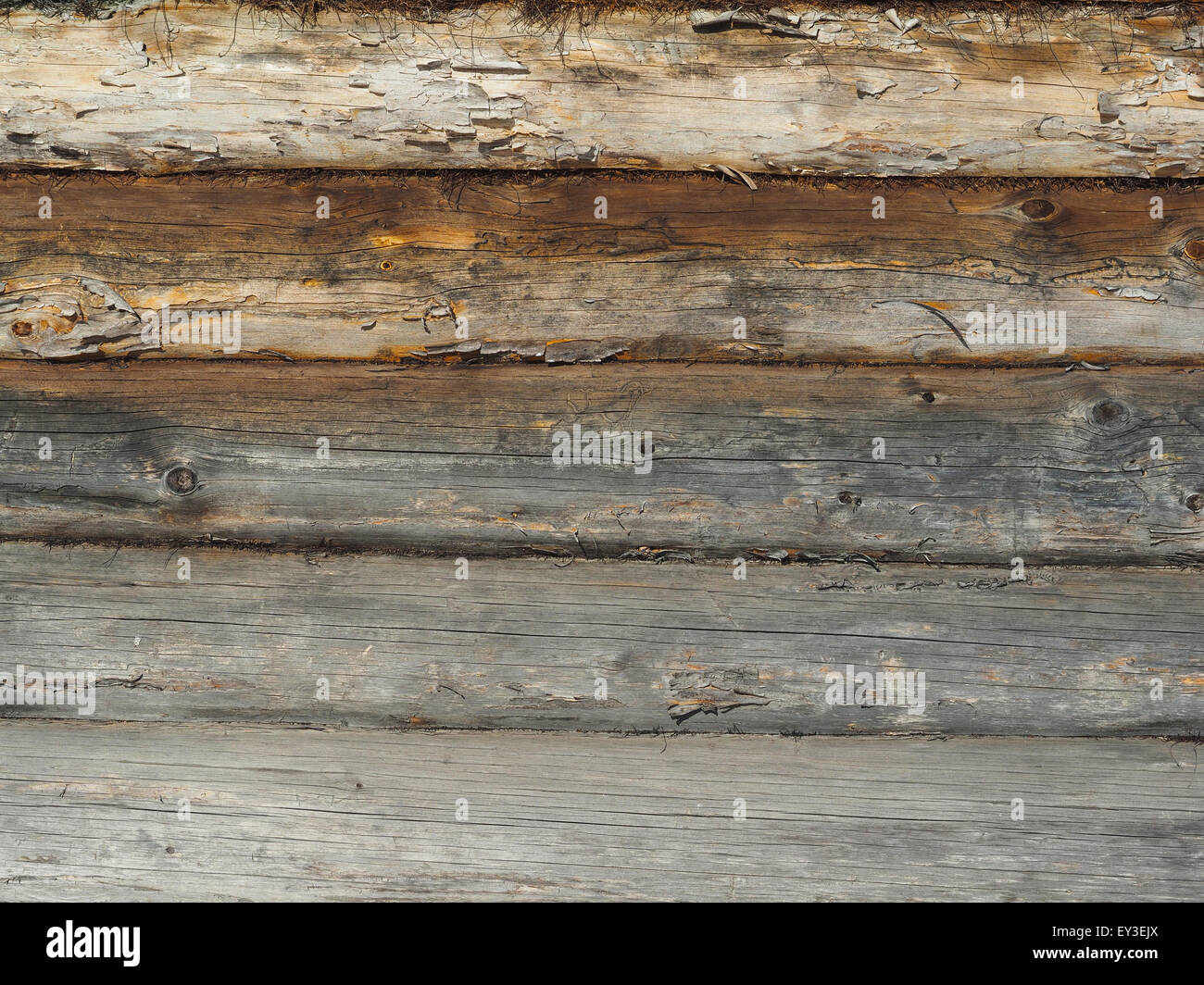 Wooden log walls. background Stock Photo - Alamy
