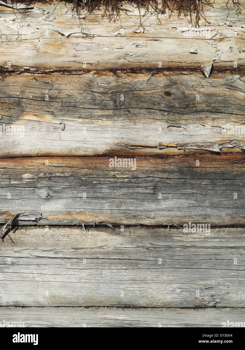 Wooden log walls. background Stock Photo - Alamy
