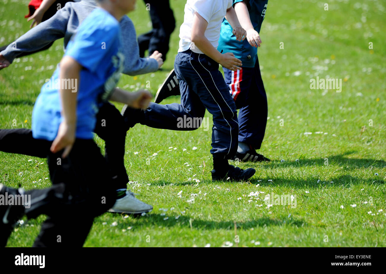 Generic images of children playing games at school. Picture by Paul ...