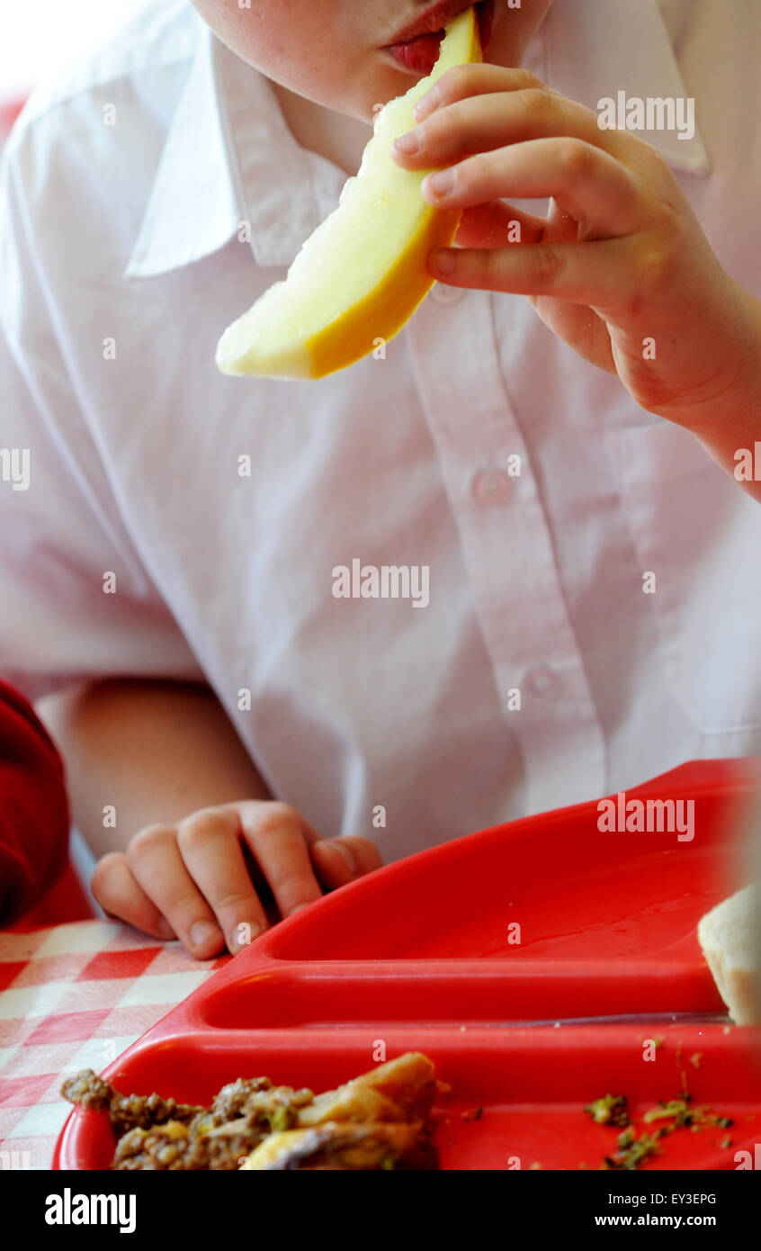 Generic images of children eating their lunch at school. Picture by ...