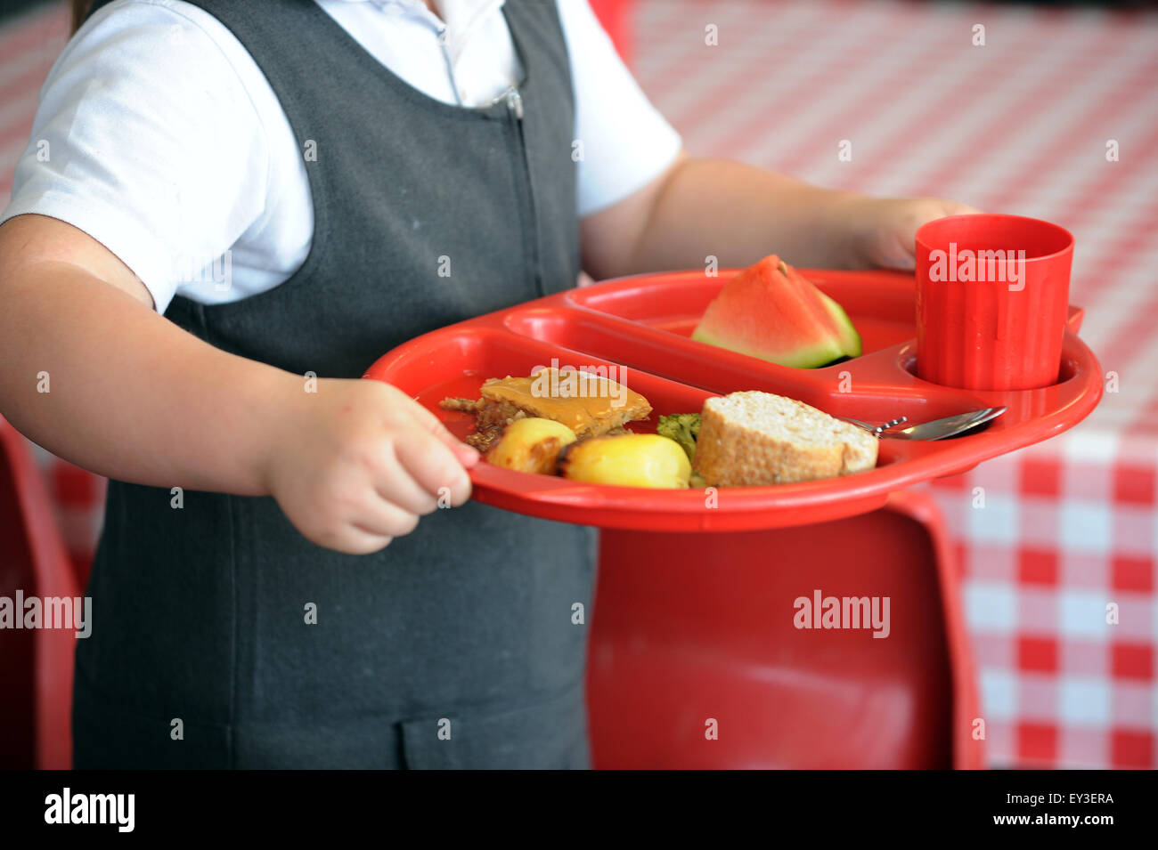 Generic images of children eating their lunch at school. Picture by ...