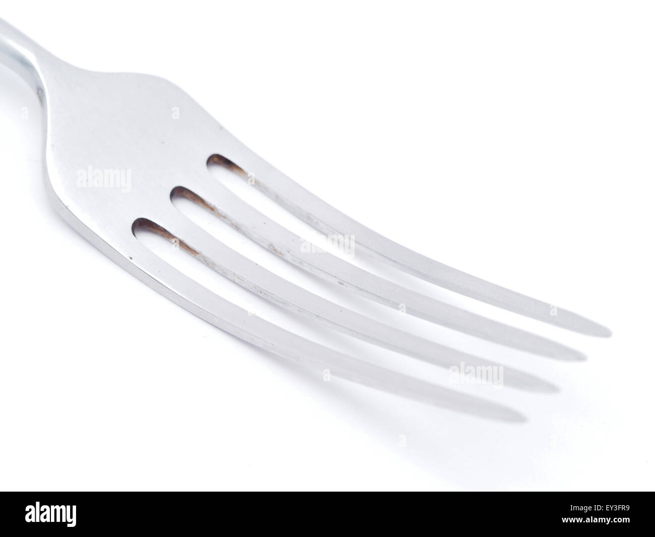 fork on white background Stock Photo - Alamy