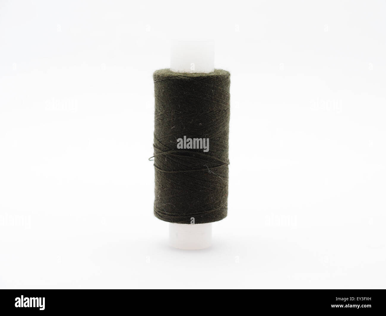 thread on white background Stock Photo - Alamy
