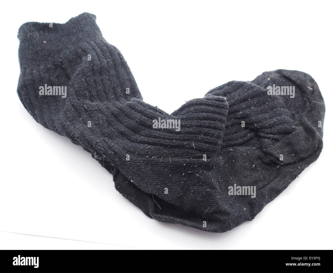 crumpled socks on white background Stock Photo - Alamy