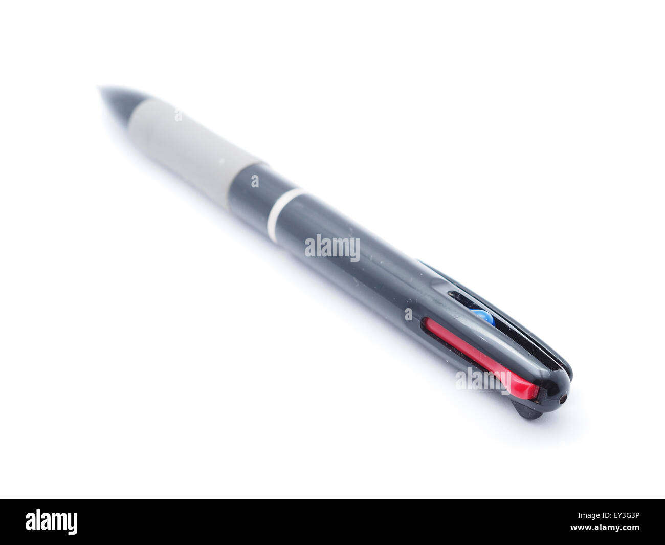 ballpoint pen on a white background Stock Photo - Alamy
