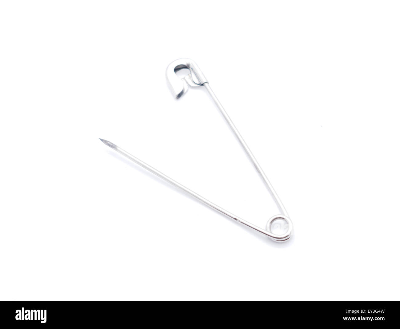 pins on a white background Stock Photo - Alamy