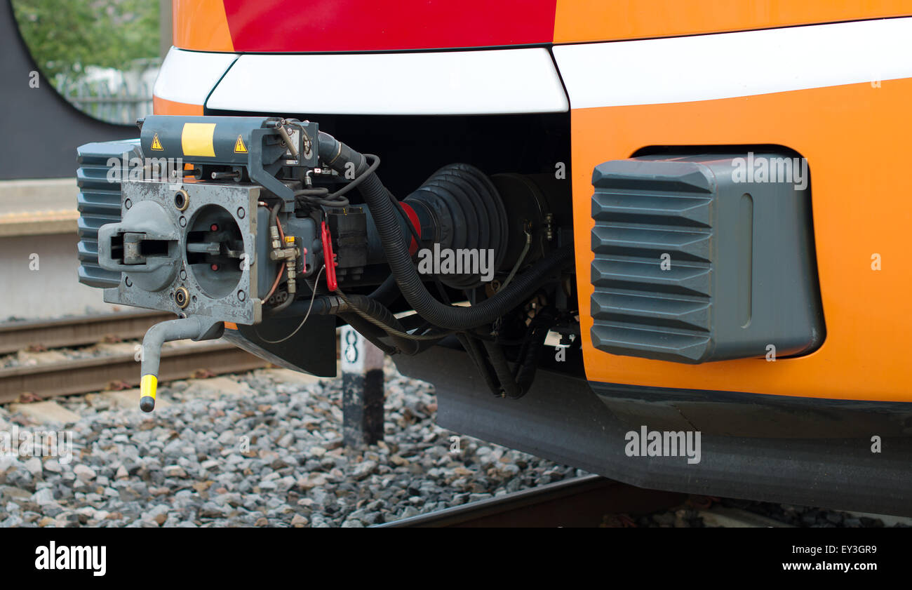 Train coupler hi-res stock photography and images - Alamy