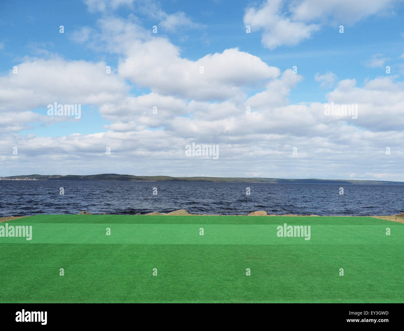 Lake of the turf island hi-res stock photography and images - Alamy