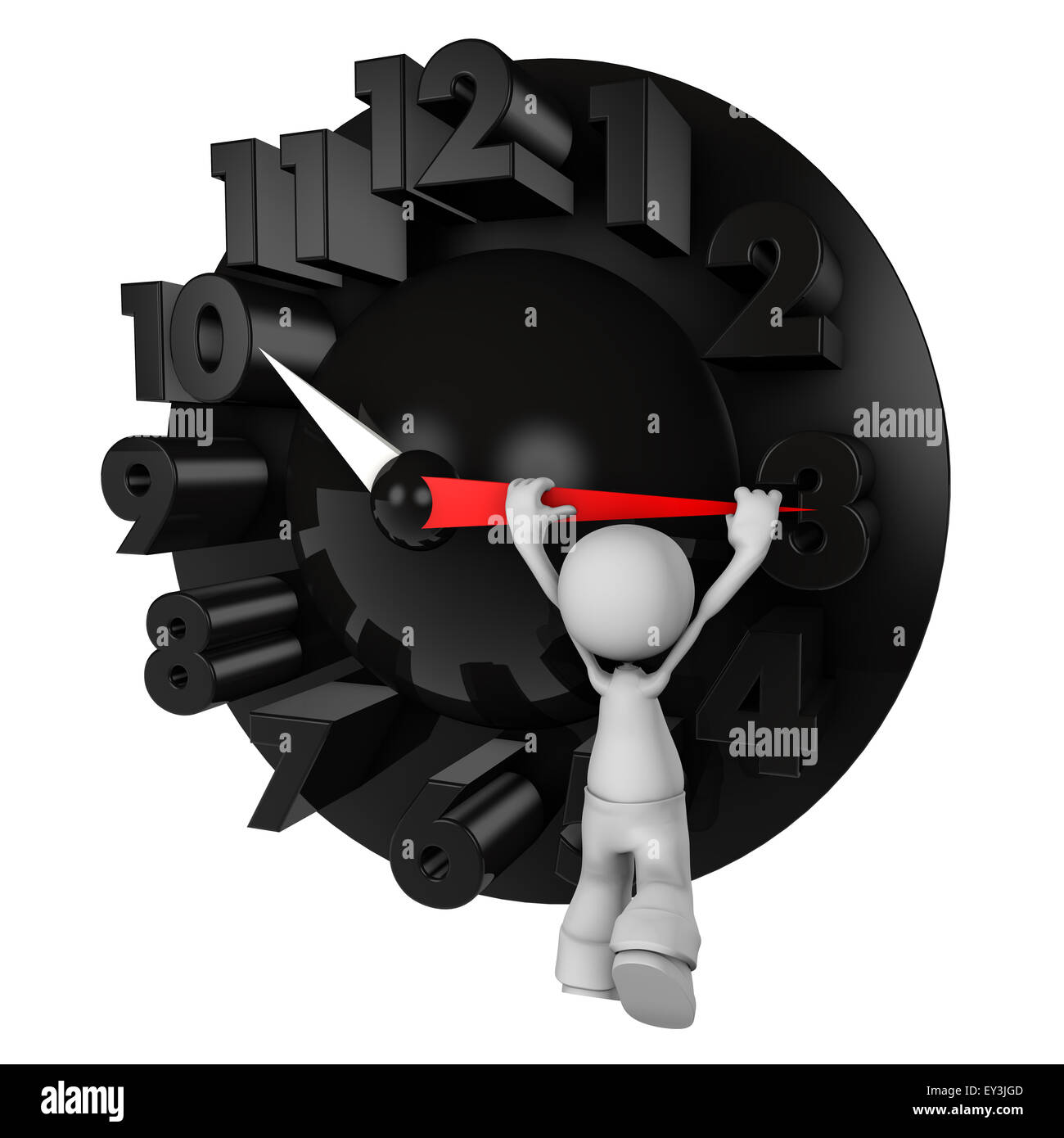 Hanging clock hi-res stock photography and images - Alamy