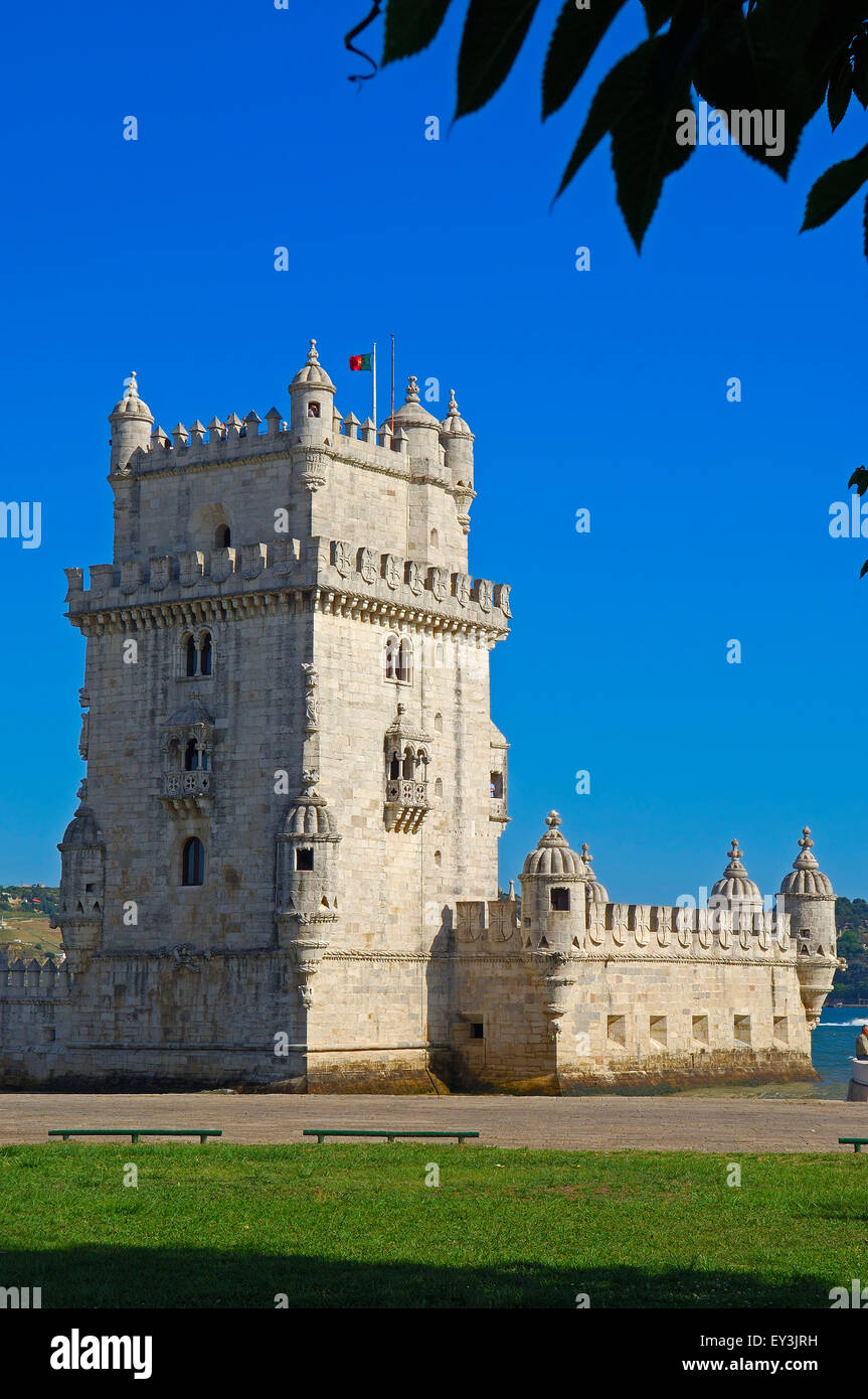 Torre De Belem Manueline Tower Built 16th Century High Resolution Stock ...