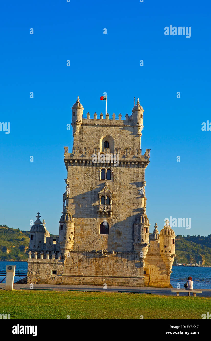 Torre De Belem Manueline Tower Built 16th Century High Resolution Stock ...