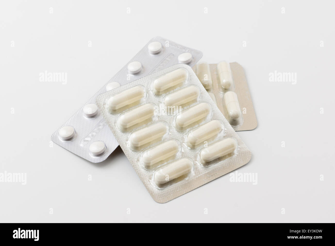 Taking capsule tablets hi-res stock photography and images - Alamy